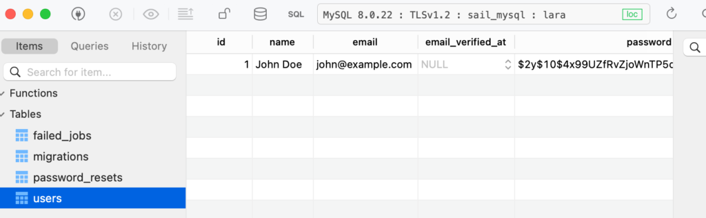 【Docker】Laravel Sailのインストールと使い方を確認 | アールエフェクト