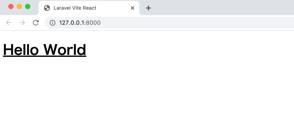 Laravel9のVite環境でReactを利用する方法 | アールエフェクト