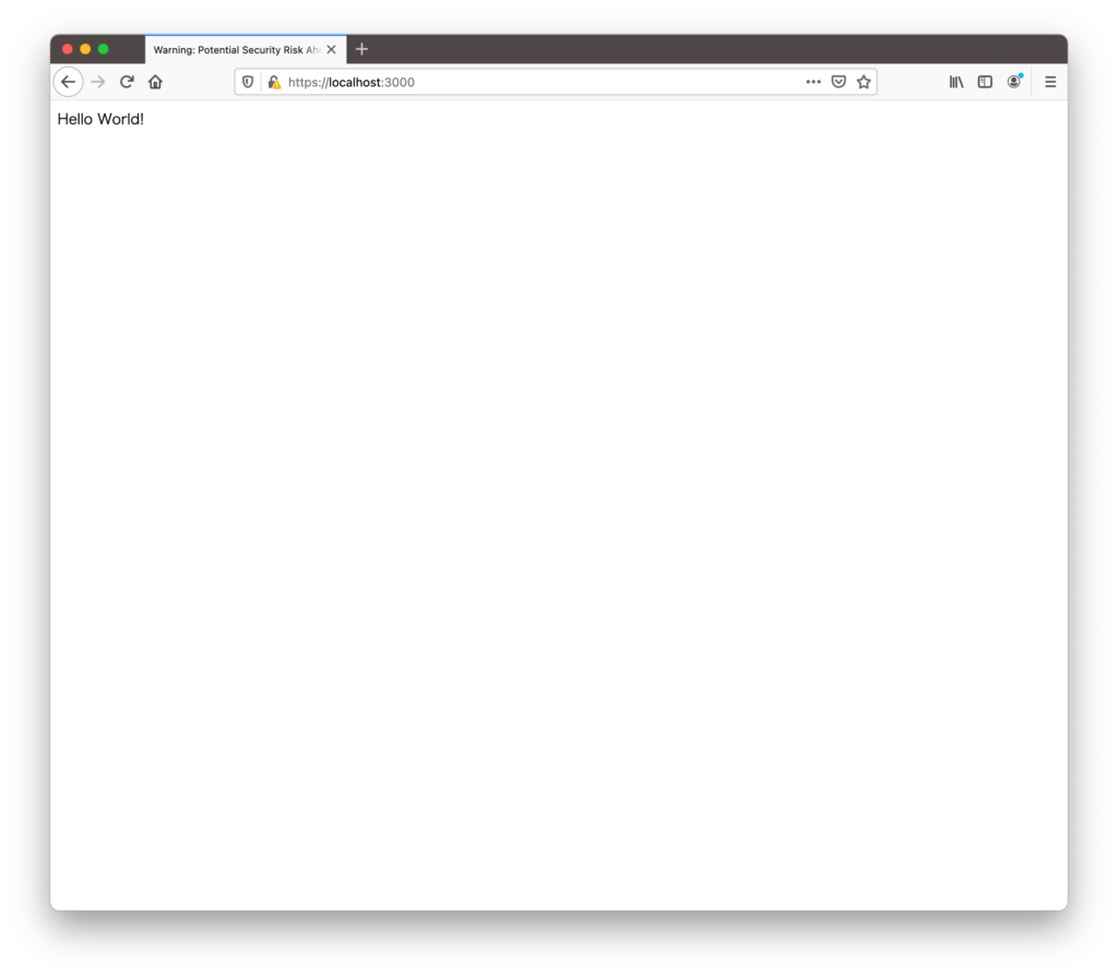 【とっても簡単】開発中のNode.js ExpressでのSSLのhttps設定 | アールエフェクト 【とっても簡単】開発中のNode.js ExpressでのSSLのhttps設定 | アールエフェクト