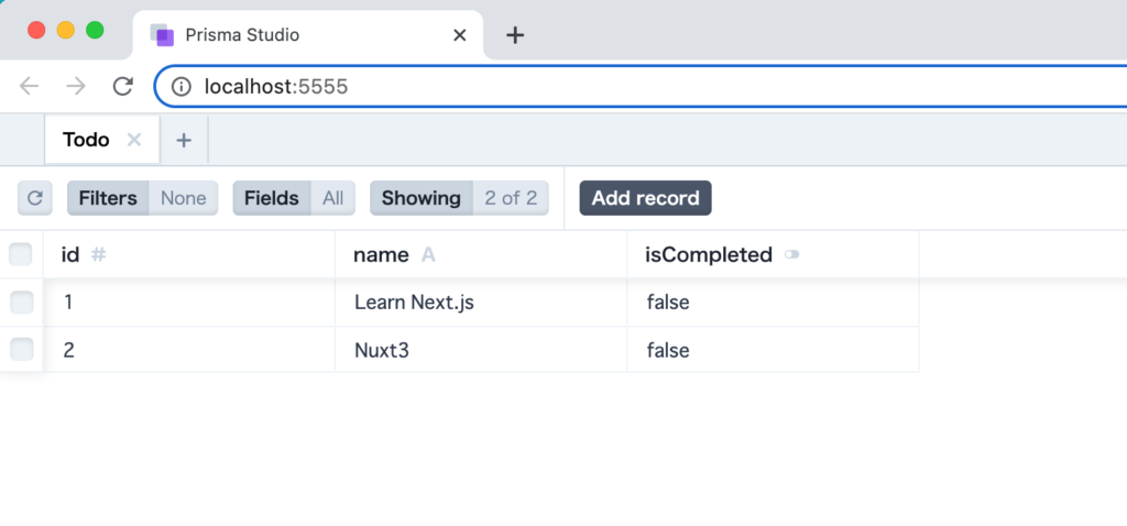 Next.js App RouterのServer ActionsでCRUDの動作確認 | アールエフェクト