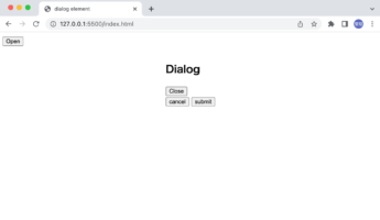 HTMLのdialog要素の使い方をしっかり理解モーダルを作成してみよう | アールエフェクト