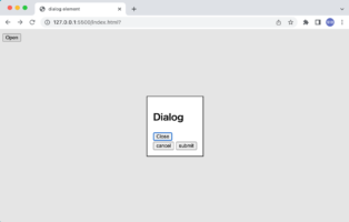 HTMLのdialog要素の使い方をしっかり理解モーダルを作成してみよう | アールエフェクト